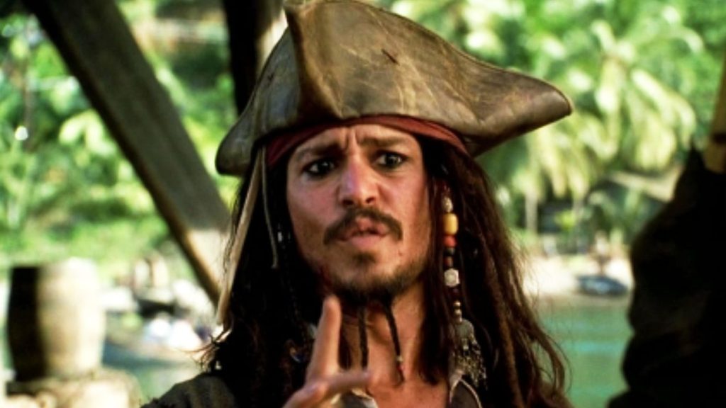 Η απεικόνιση του Johnny Depp ως Captain Jack Sparrow επαινείται για την ...